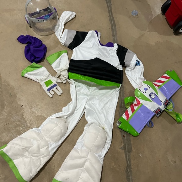 Disney | Costumes | Disney Buzz Lightyear Superhero Costume White And ...